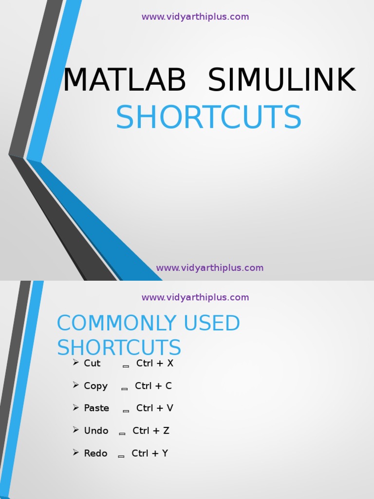 Matlab Shortcuts | PDF | Computers