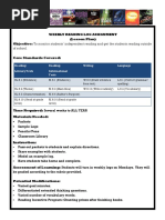 Reading Response Journal Rubric and Expectations | PDF | Self-Improvement