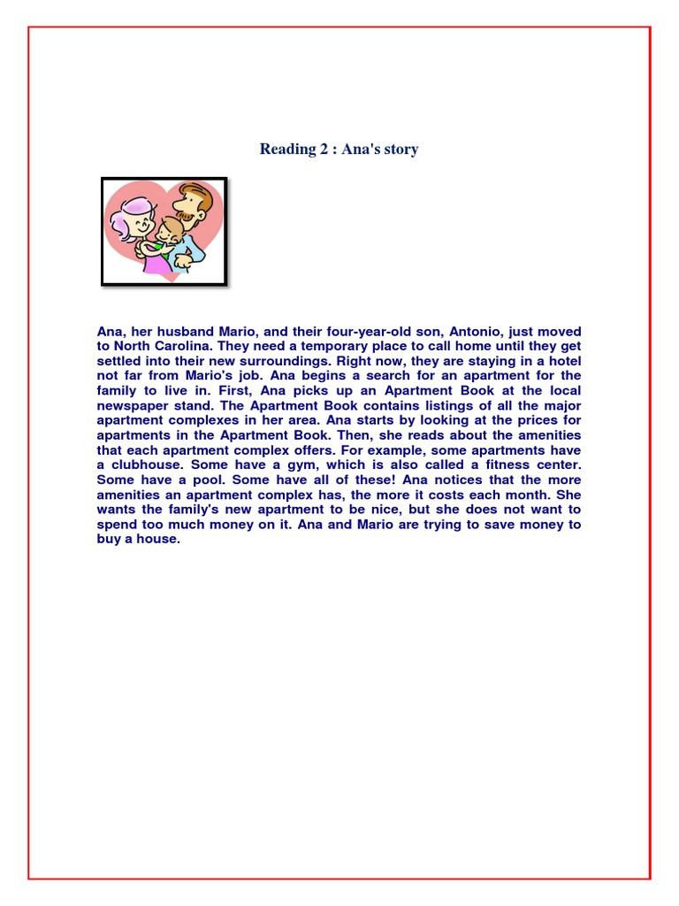 Reading 2: Ana's Story | PDF