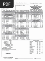 Parchment Transcript | PDF | Tests | Standardized Tests