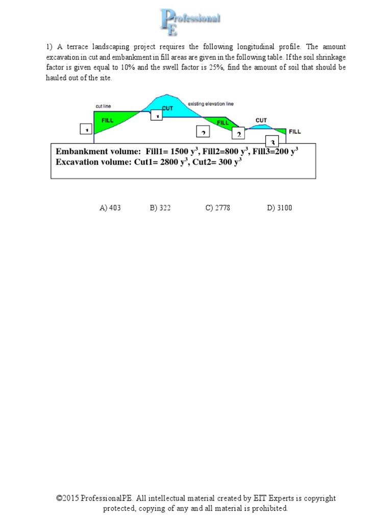 PE Exam Question | PDF | Cartesian Coordinate System | Teaching Mathematics