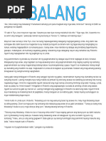 Buod NG Kwento Ni "Apolaki at Mayari" | PDF