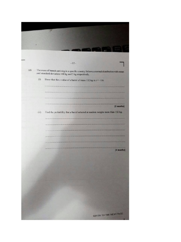 Integrated Mathematics Past Paper 2016 | PDF