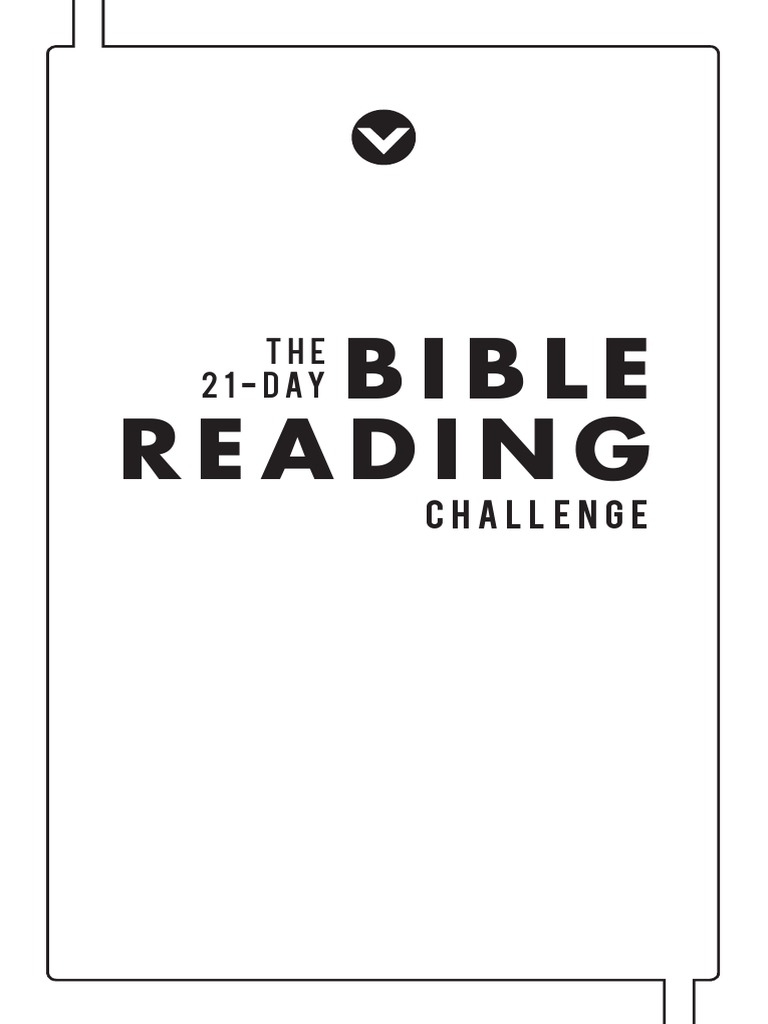 21-Day Bible Reading Challenge Guide | PDF | English Standard Version ...