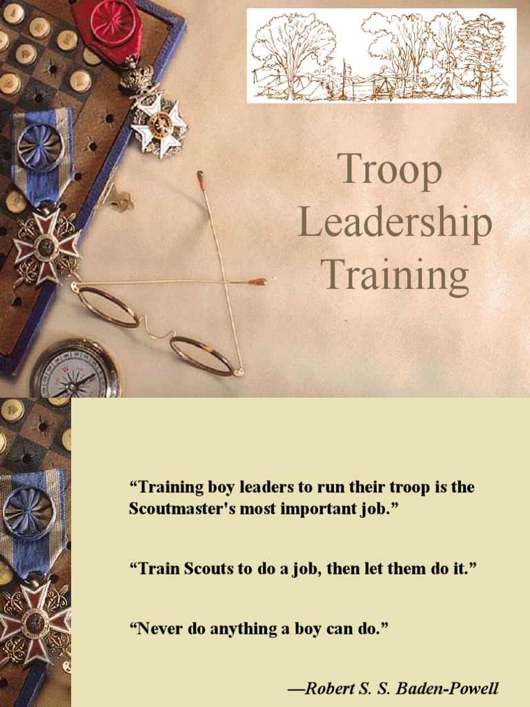 Troop Leadership Training | PDF | Scouting | Boy Scouts Of America