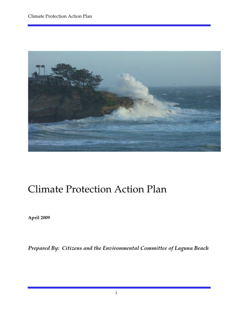 Laguna Beach Climate Protection Action Plan | PDF | Climate Change ...