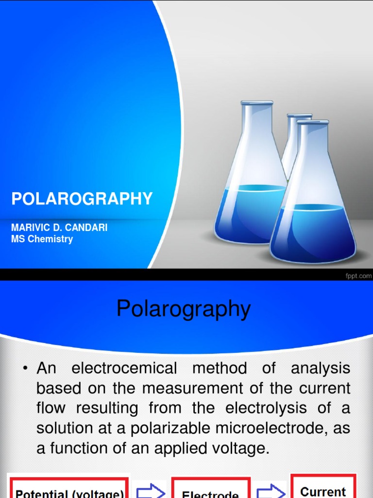 Polarography | PDF | Electromagnetism | Analytical Chemistry