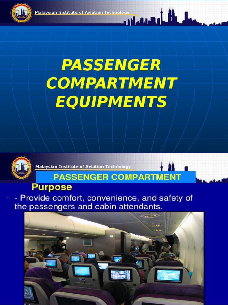 Chapter 3 - Passenger Compartment Equipment | PDF | Aviation | Industries
