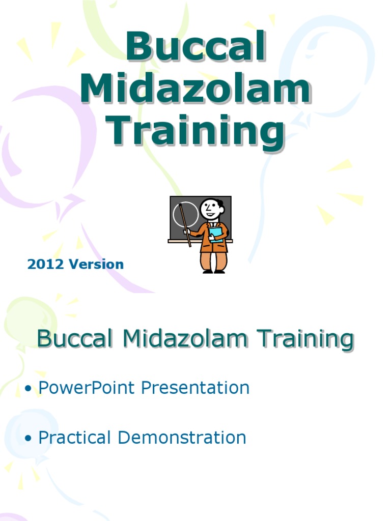Buccal Midazolam Training | Midazolam | Epilepsy