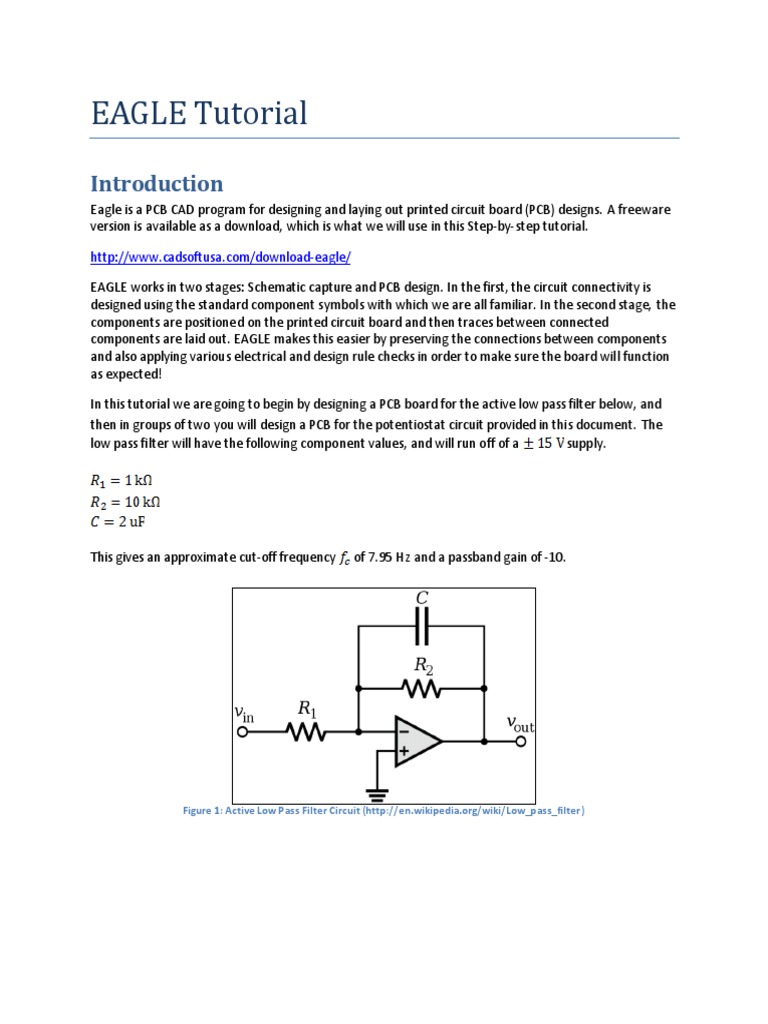 Eagle Tutorial | PDF | Printed Circuit Board | Electricity