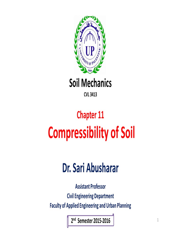Soil Compressibility and Consolidation | PDF | Porosity | Solid Mechanics