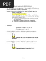 Supply, Demand, and Equilibrium Assessment Questions - MRU (With ...