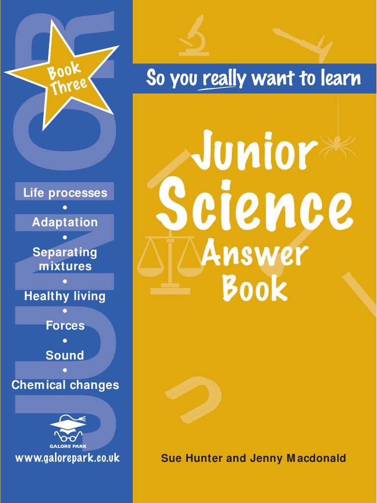 Junior Science Book 3 Answers PDF | PDF | Frog | Amphibian