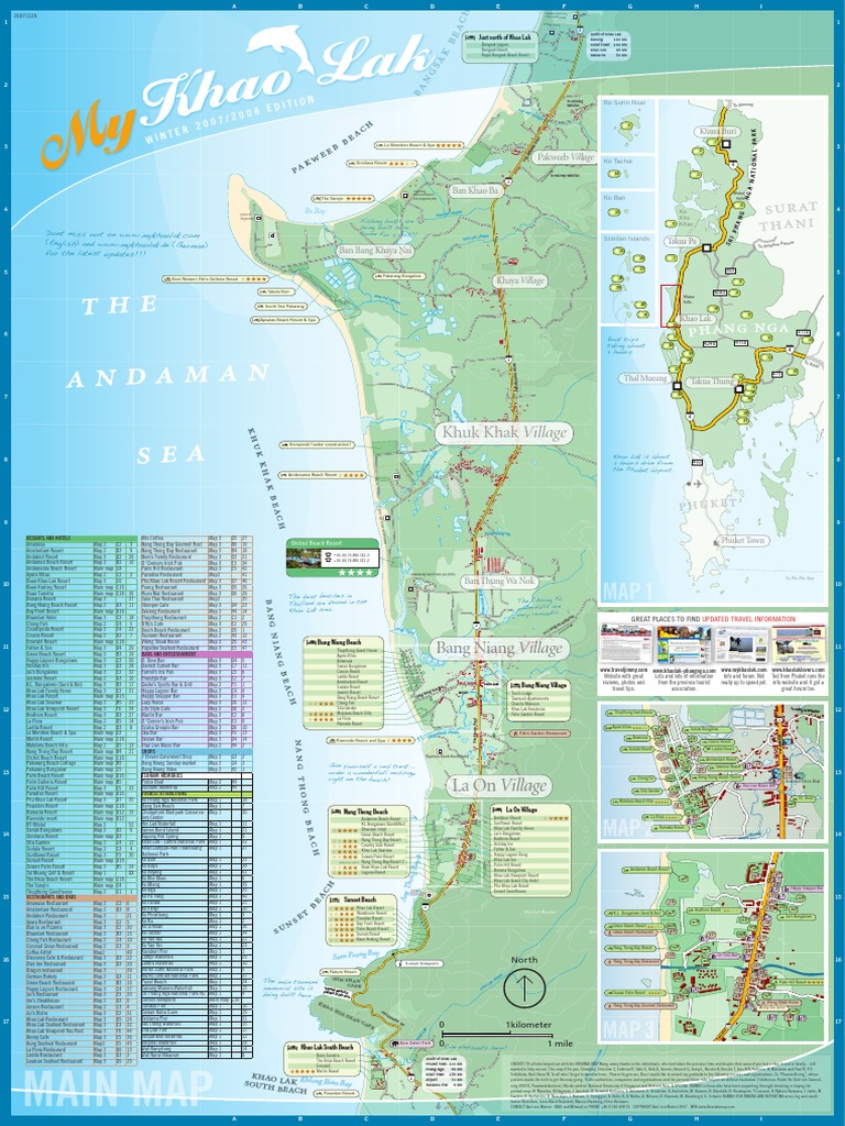 Khao Lak Map | PDF