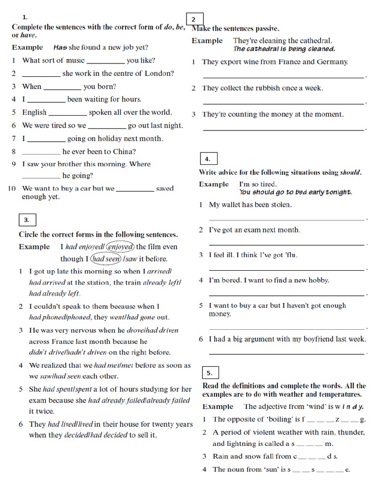 B1 English Tests | PDF