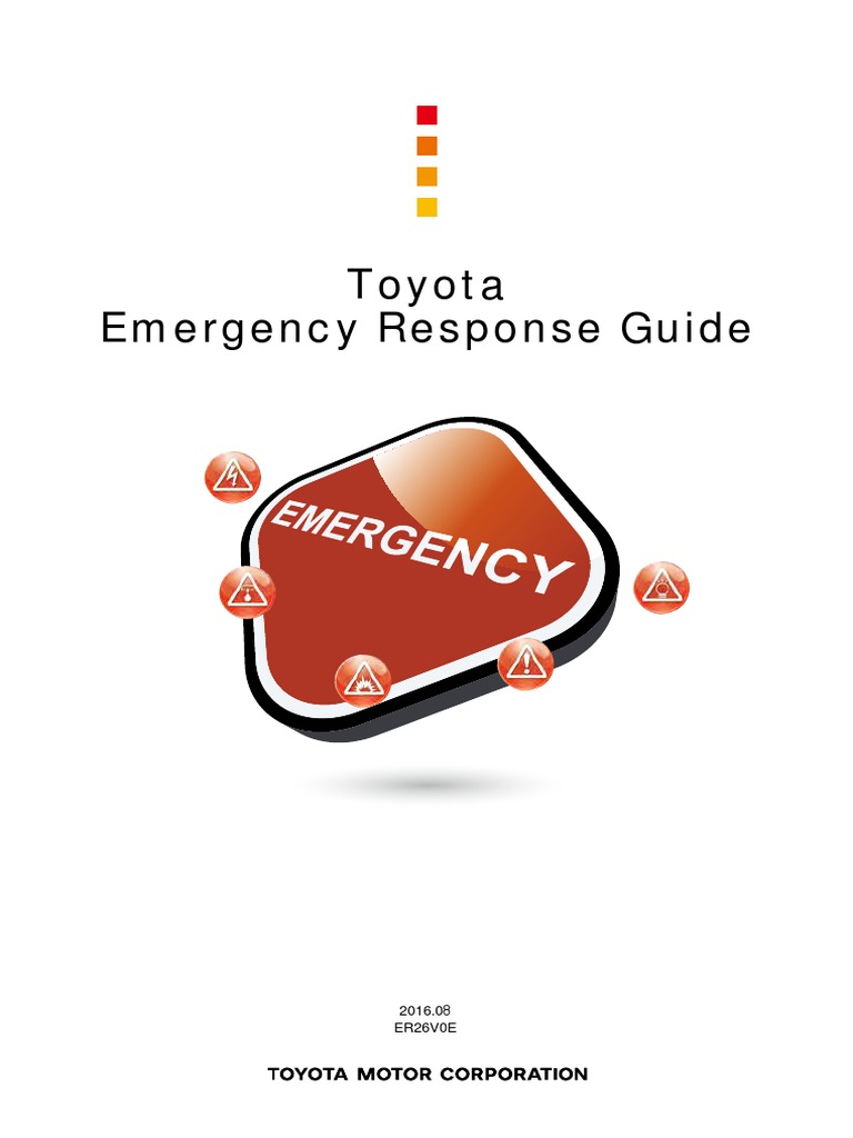 Emergency Response Guide-Toyota | PDF | Airbag | Battery (Electricity)