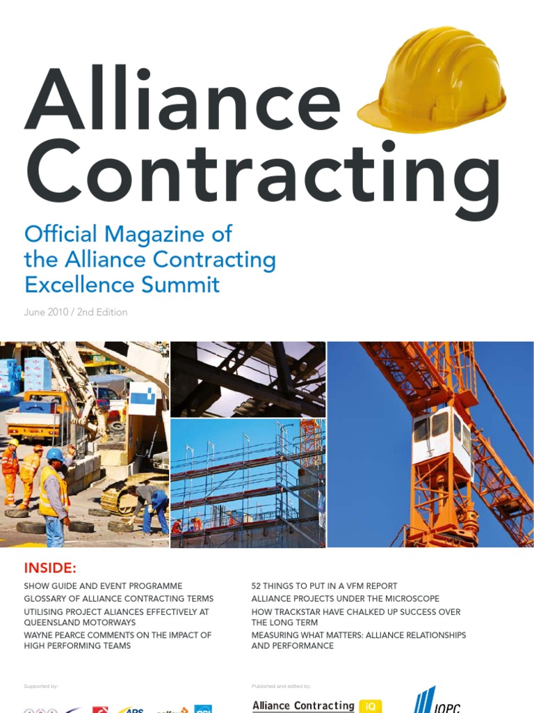 Alliance Contracting Magazine - June 2010 Edition | South Australia ...