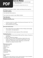 Density 5E Lesson Plan | PDF | Density | Lesson Plan