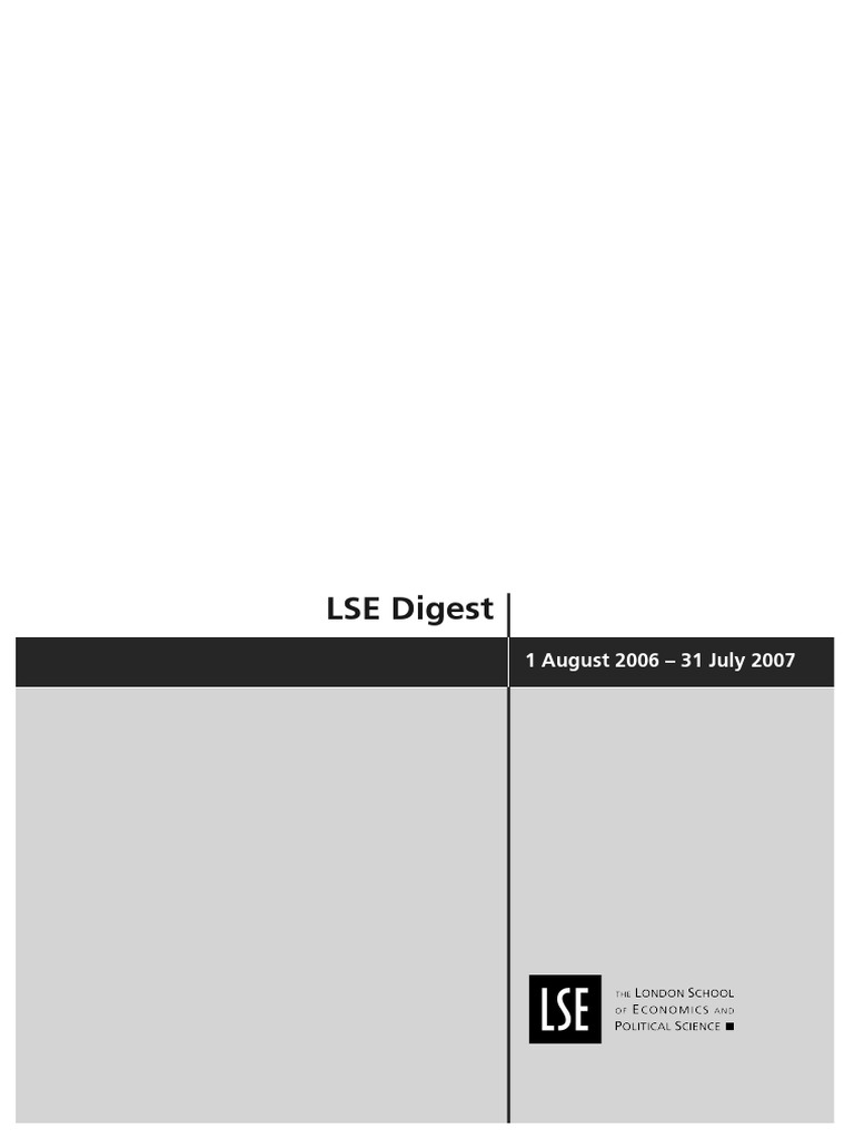 LSE Report Highlights Strong Demand and Growth | PDF | London School Of ...