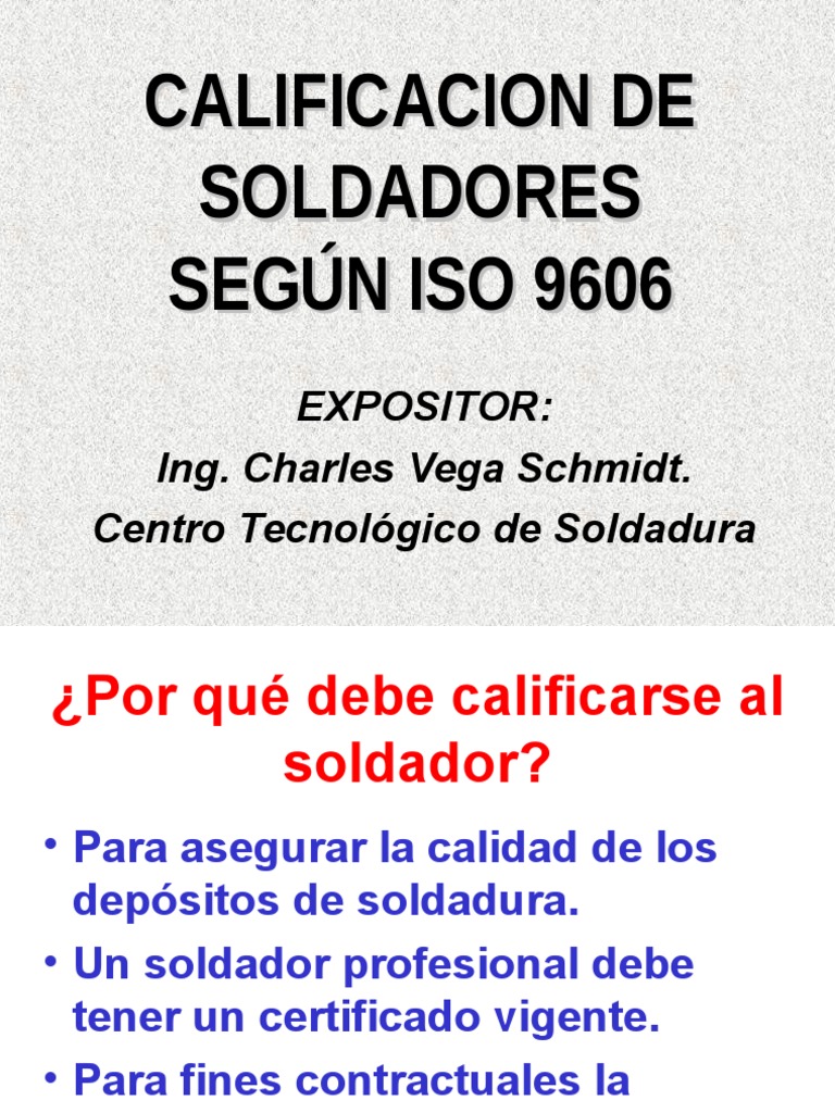 Iso 9606 - Uni | PDF | Soldadura | Construcción