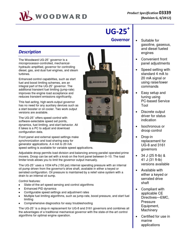 Woodward Governer | Turbocharger | Pump