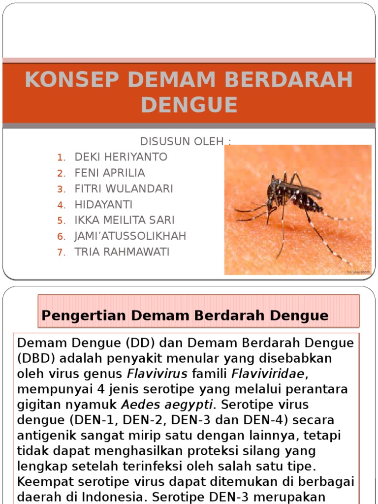 Konsep Demam Berdarah Dengue | PDF