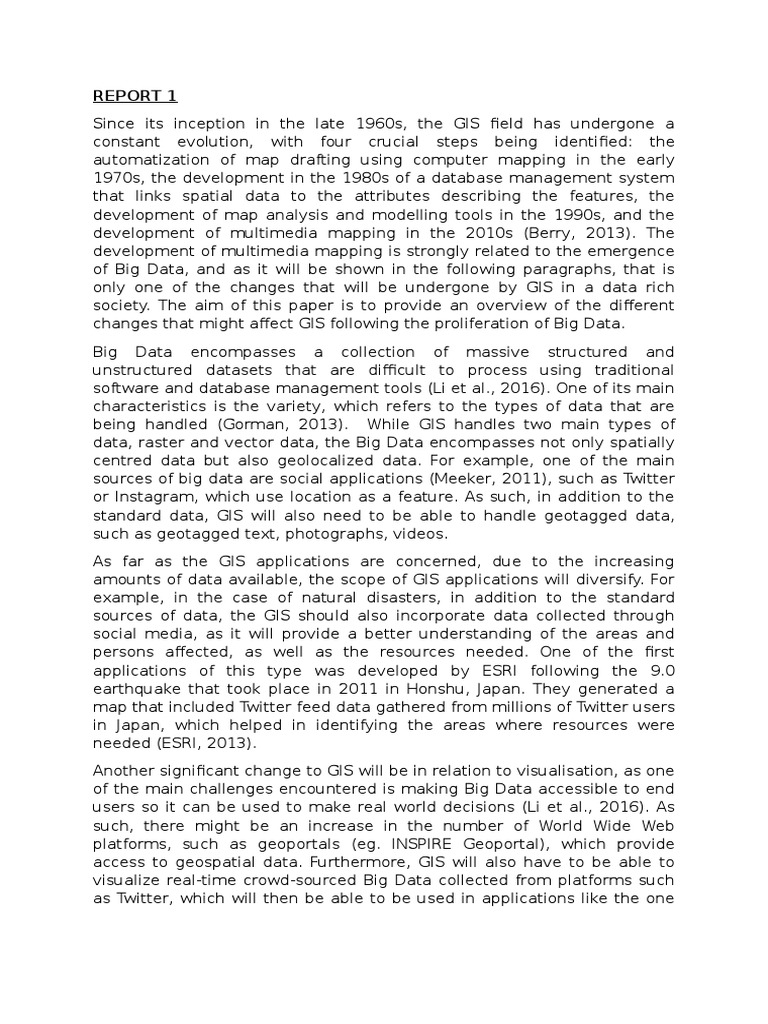 Assignment 2 Principles of GIS | PDF | Agent Based Model | Geographic ...