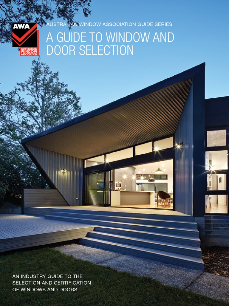 A Guide To Window and Door Selection | PDF | Window | Door
