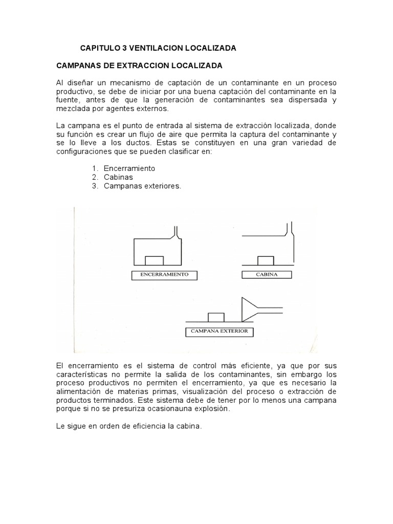 Diseño de sistemas de extracción localizada: Parámetros clave para el ...