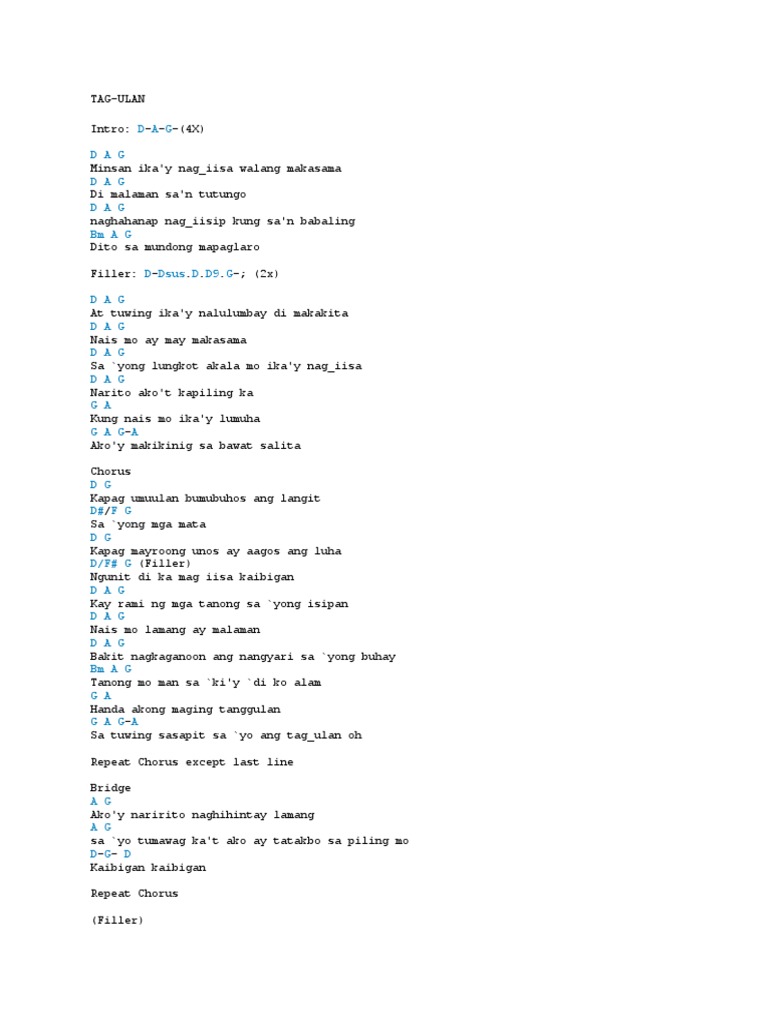 Tag-Ulan - After Image | PDF