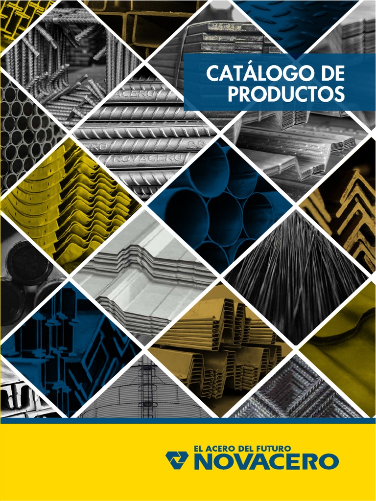 Novacero Catalogo de Productos 2016 Edicion 3 | Acero | Industrias