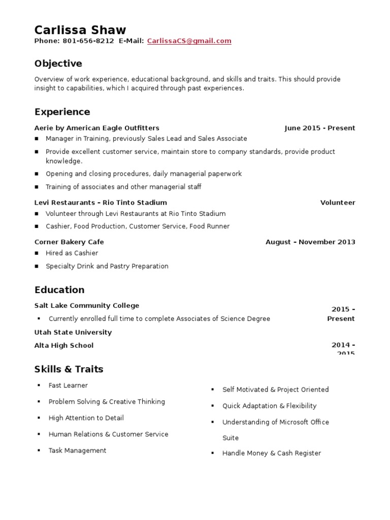 Basic Resume | PDF