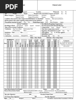 Code Blue Form: Part of The Medical Record | PDF