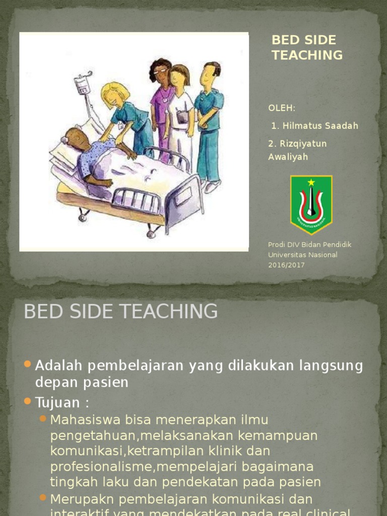 Bed Side Teaching Powerpoint | PDF | Karier & Perkembangan ...