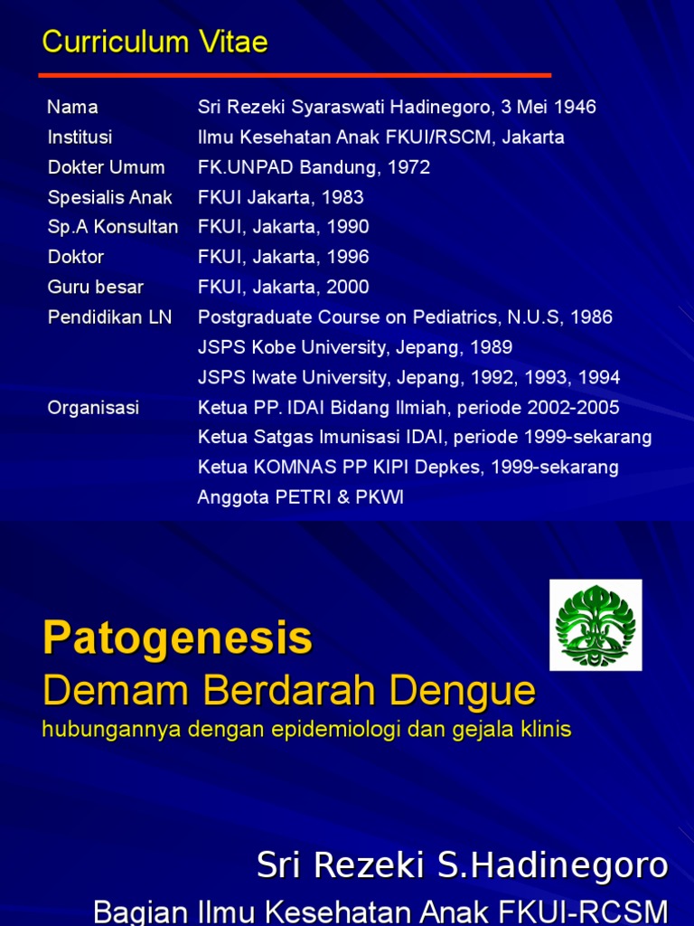 DBD Patogenesis | PDF