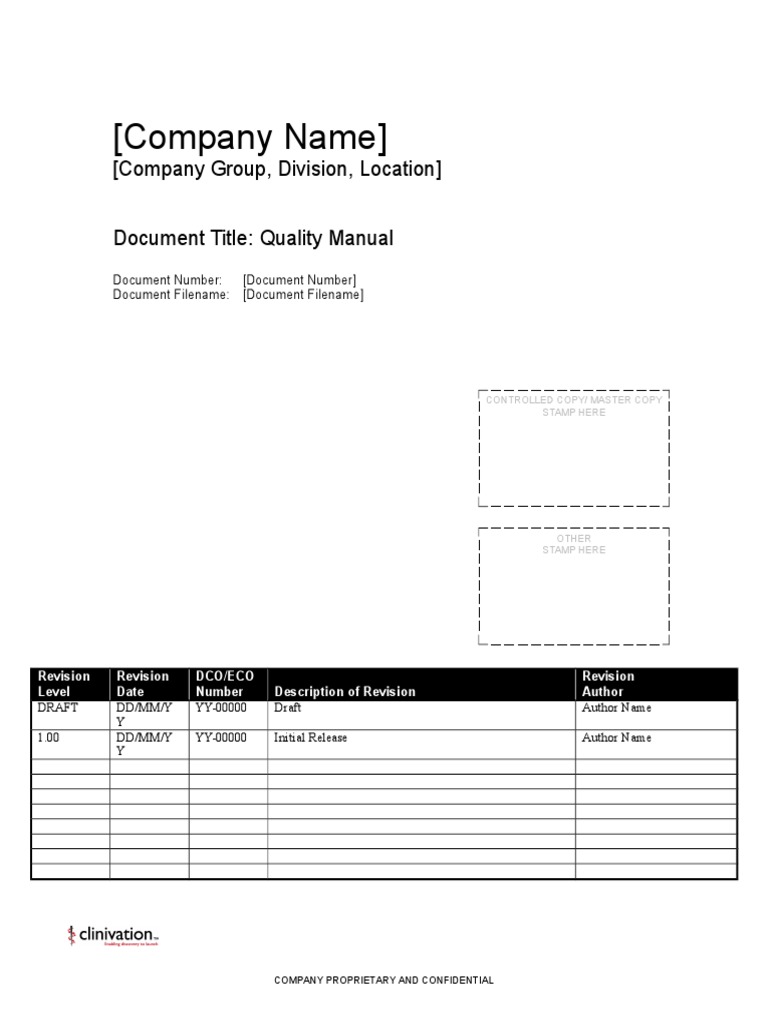 Quality Manual | PDF | Quality Management System | Specification ...