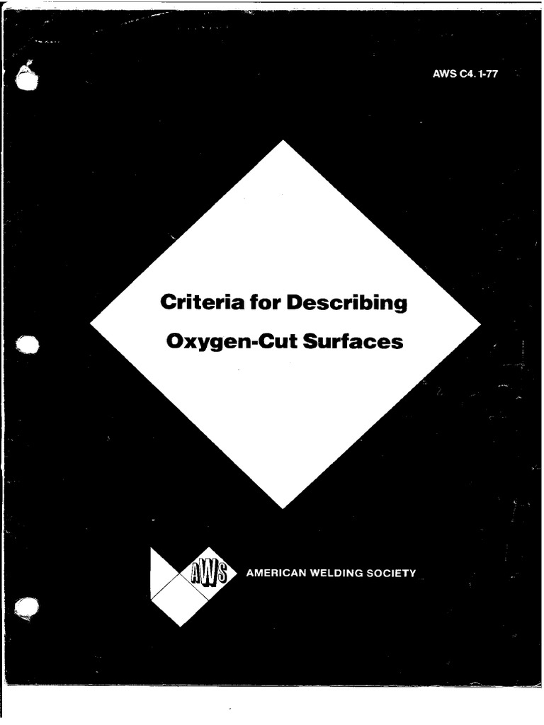 Aws C4. 1 - 1977 | PDF