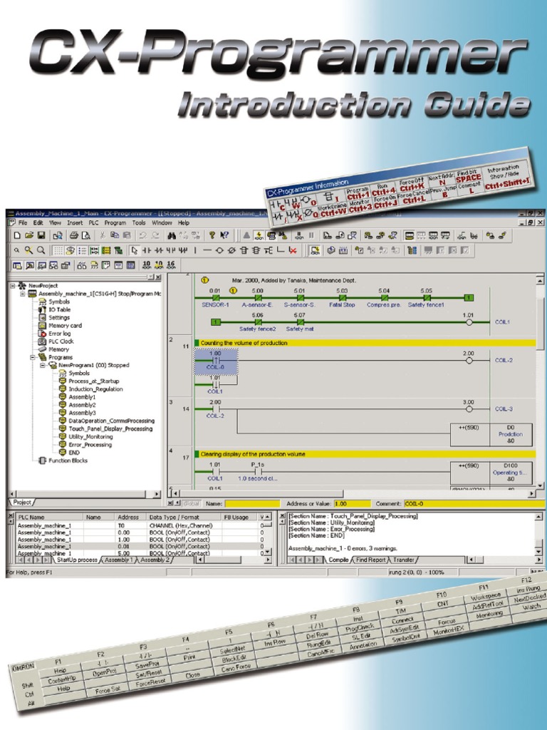 CX Programmer PDF | PDF | Computer Keyboard | Installation (Computer Programs)