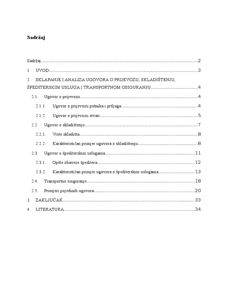 Ugovori | PDF