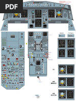 A330 Cockpit Overhead Panel | PDF | Aviation | Aircraft