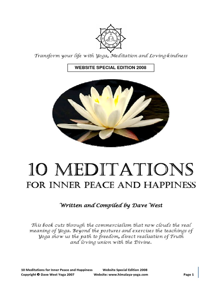 Meditations | PDF | Meditation | Yoga