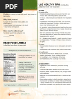 The PRAL Table | PDF | Foods | Food And Drink