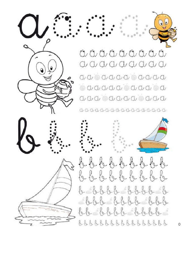 Abecedario Cursiva | PDF