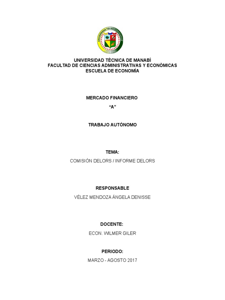 Informe Delors | PDF | Aprendizaje | Conocimiento