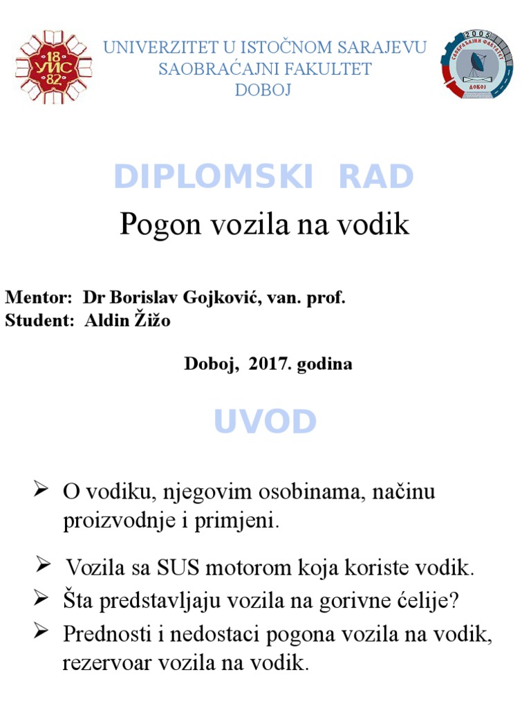 Prezentacija Diplomskog Rada - Aldin Žižo | PDF