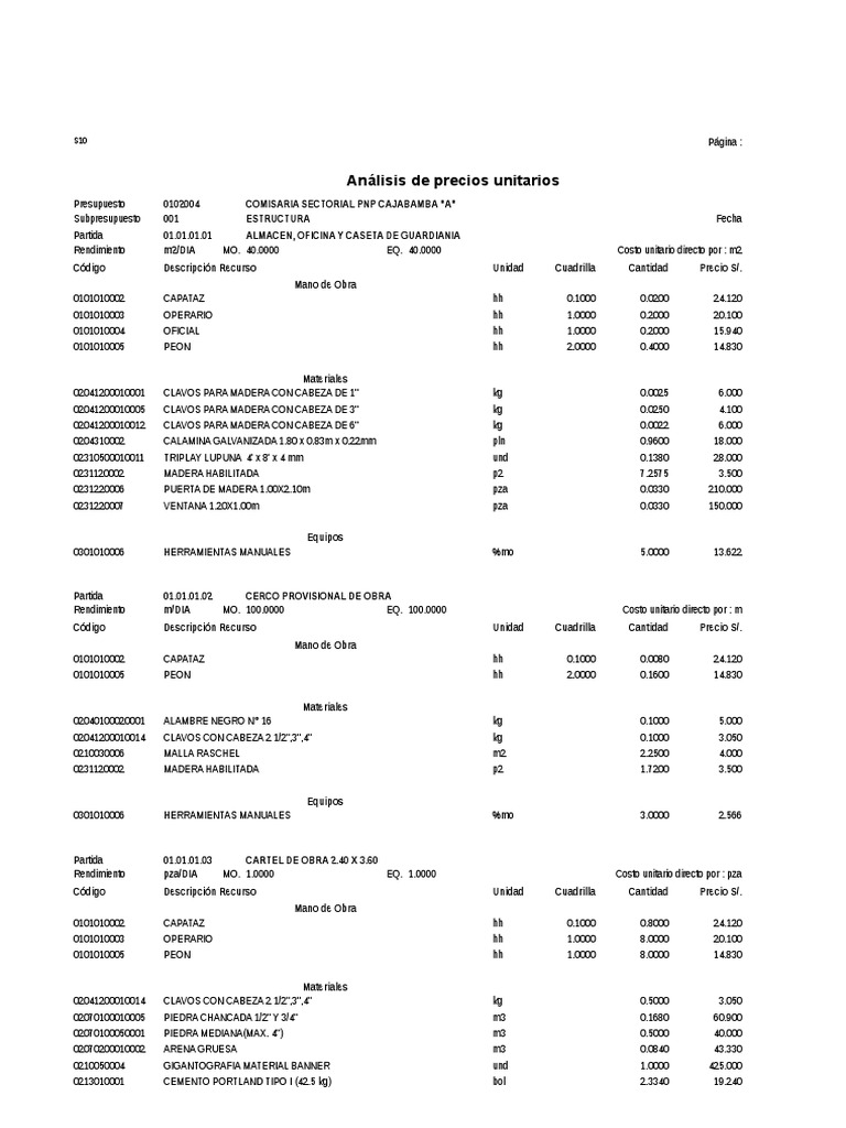 Acu Estructuras | PDF | Horticultura y jardinería | Materiales naturales