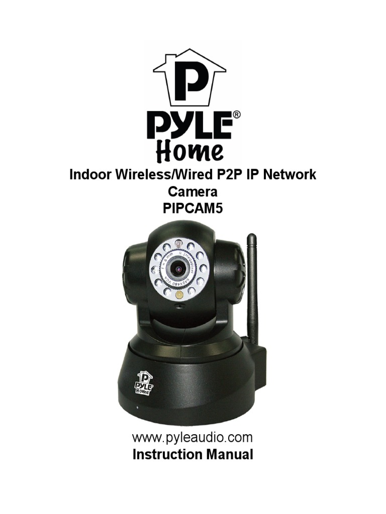 Pyle IP Camera Setup Guide | PDF | Gateway (Telecommunications) | Ip ...