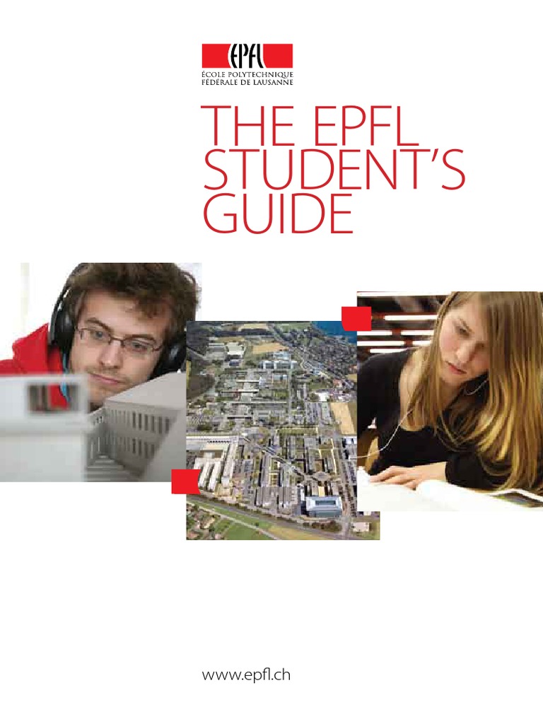 The Epfl Student'S Guide | PDF | University And College Admission ...