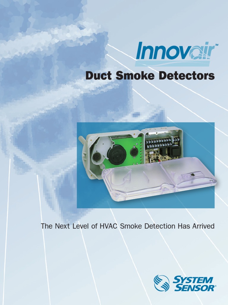 Innovair Duct Smoke Detector | PDF | Duct (Flow) | Smoke