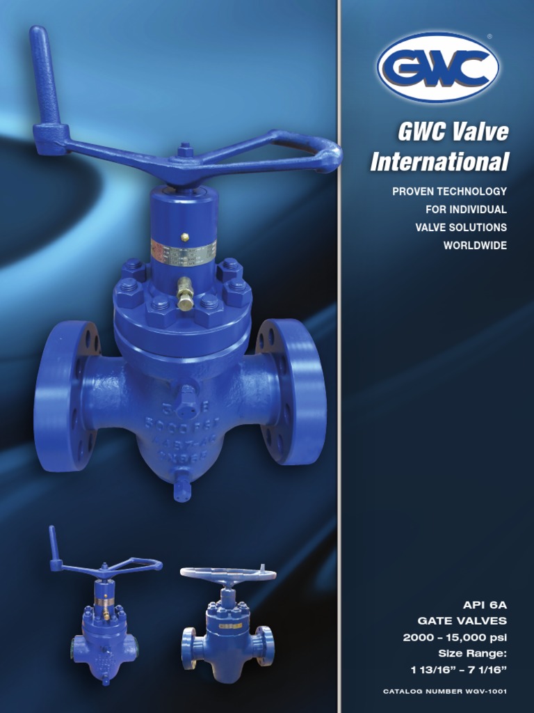 API 6A Gate Valve | PDF | Valve | Pipe (Fluid Conveyance)